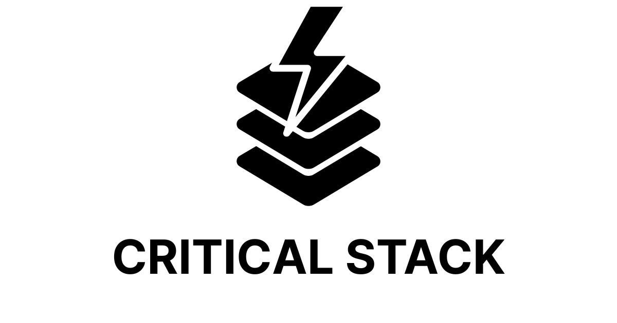 Critical Stack — Opinionated Takes on Modern Web Development